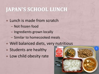 Reasons to Improve the School Lunch System | PPT