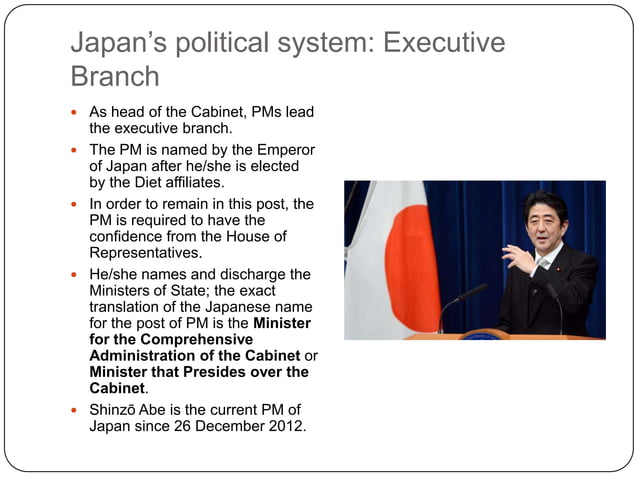 Politics of Japan | PPTX
