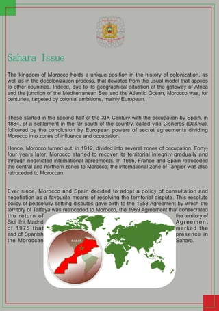 Politics of morocco | PDF