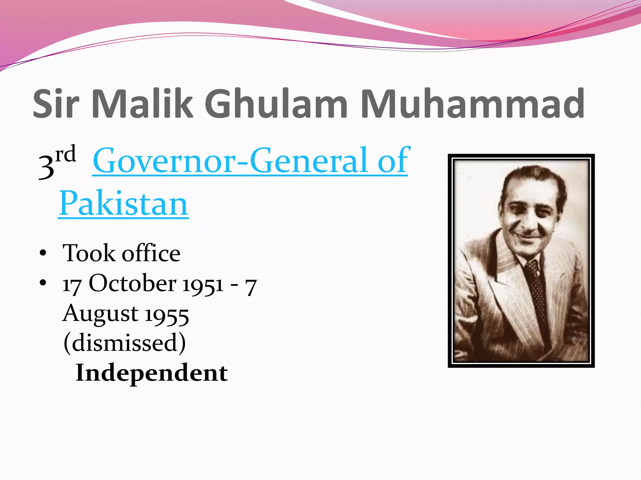 Politics of pakistan 1947 to 1958 | PPTX