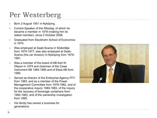 Politics of Sweden | PPTX