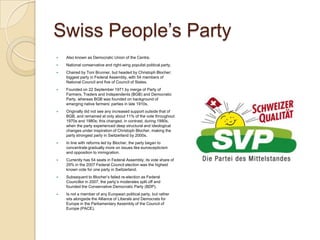 Politics of Switzerland | PPTX