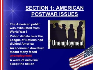 Politics Of The 1920s | PPTX