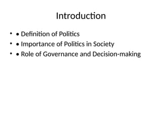 Politics_Presentation.pptx12345678909999 | PPT