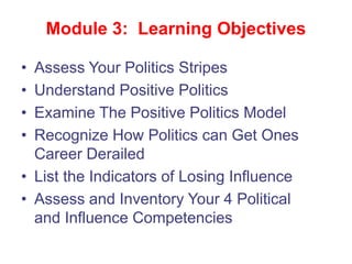 Politics, Projects and Project Management sample slides | PDF
