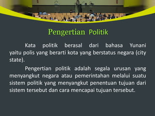 Materi Politik | PPTX