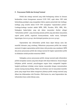 Politik dan Strategi Nasional | PDF