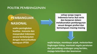 Politik dan strategi nasional | PPTX