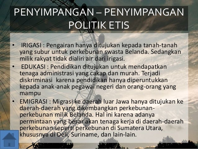 Politik Etis 