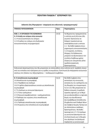 Πολιτική Παιδεία Α και Β Λυκείου | PDF