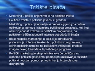 Politički marketing | PPT