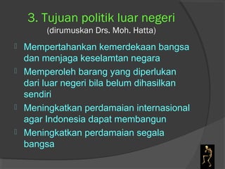 Politik luar negeri indonesia | PPT