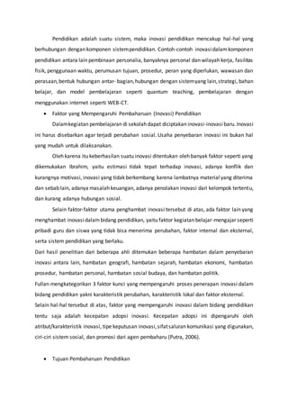 Politik pendidikan | DOCX