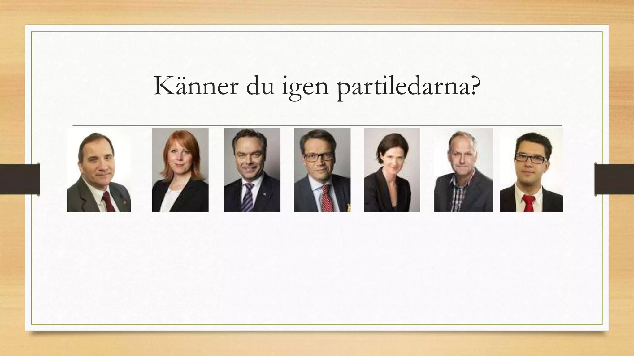 Politiska partier och ideologier | PPTX