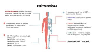 Politraumatismo ortopedia | PPTX