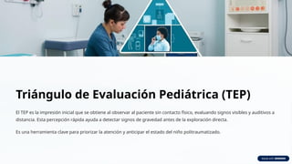 Politraumatizados en pediatría definición y conducta | PPTX