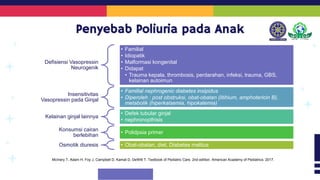 Poliuria dan Oliguria pada Anaknhhudijdidd | PPTX
