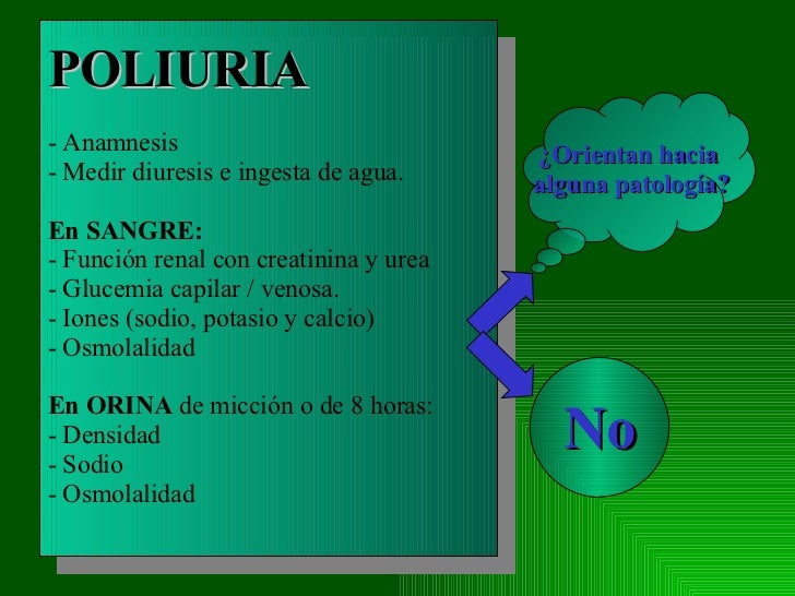 Diagnostico de las Poliurias