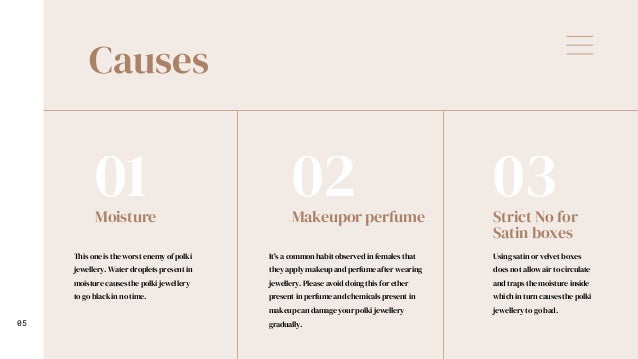 Kundan Lal & Sons- Why does your polki jewellery turns black and how to take care of it | PDF