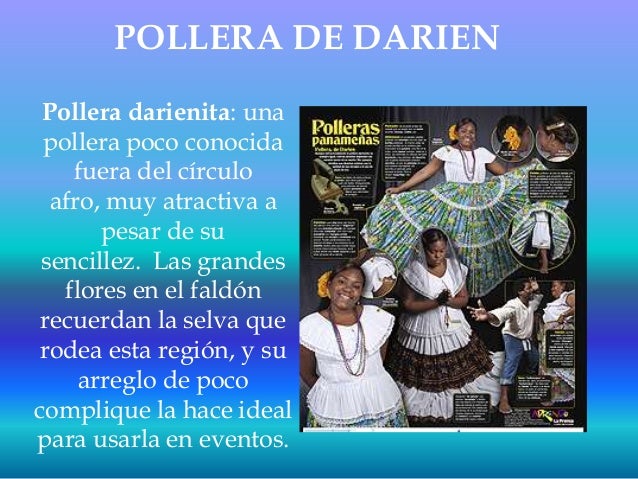 VESTIDOS TIPICOS PANAMEÑOS POR PROVINCIA