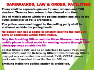 Election training for polling officer and prisiding officer | PPT