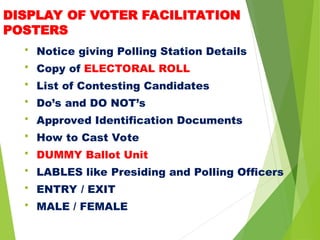 Election training for polling officer and prisiding officer | PPT