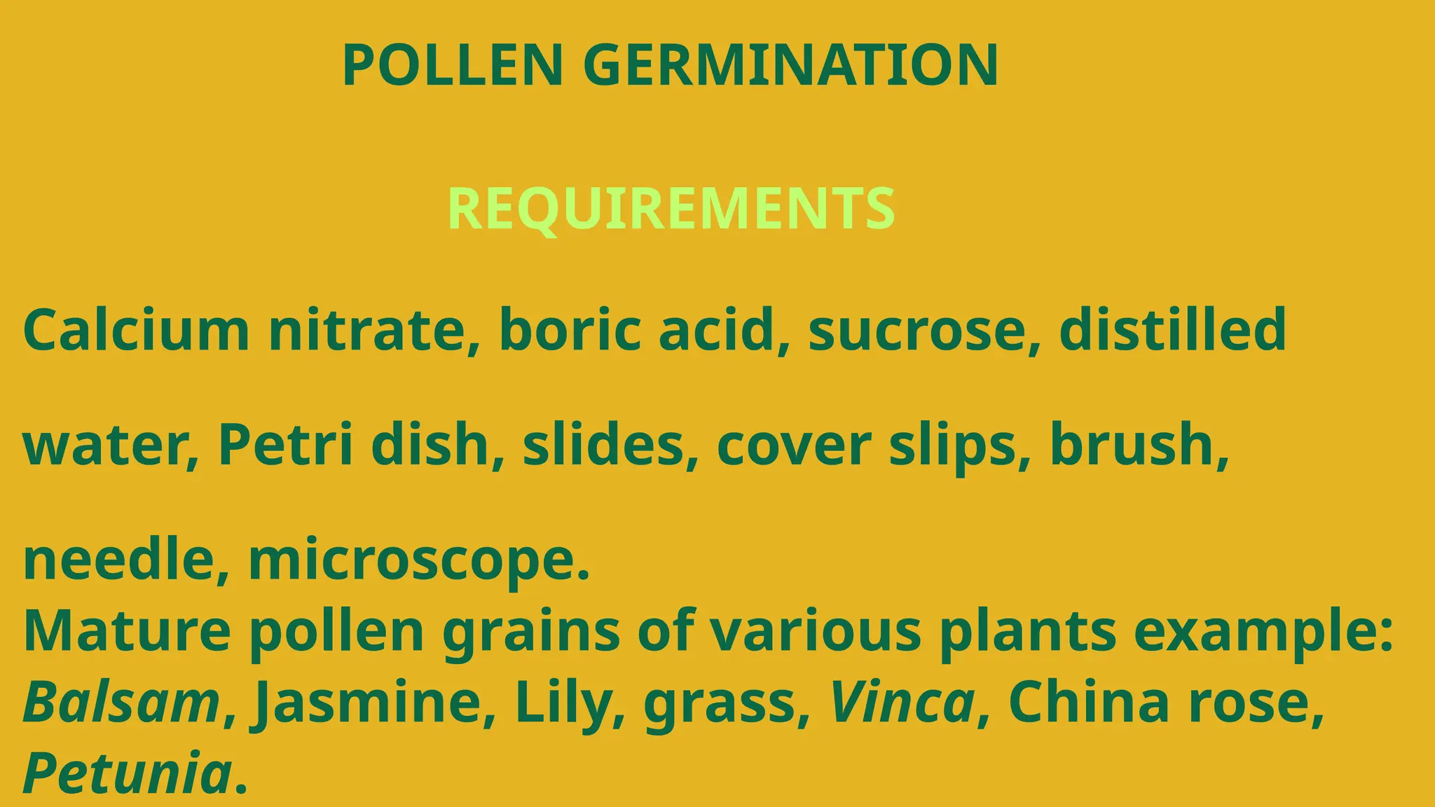 pollen germination medium preparation and process of pollen germination.pptx