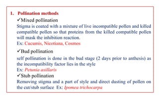Pollen pistil interaction | PPTX