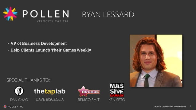 Pollen VC: How To Successfully Launch Your Mobile Game | PPT