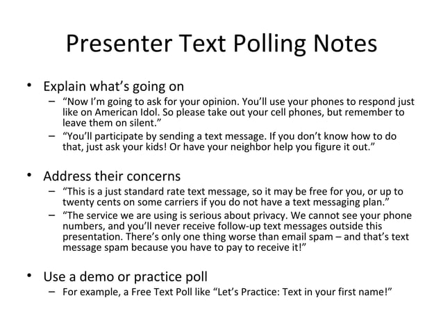 PollEverywhere PPT | PPT