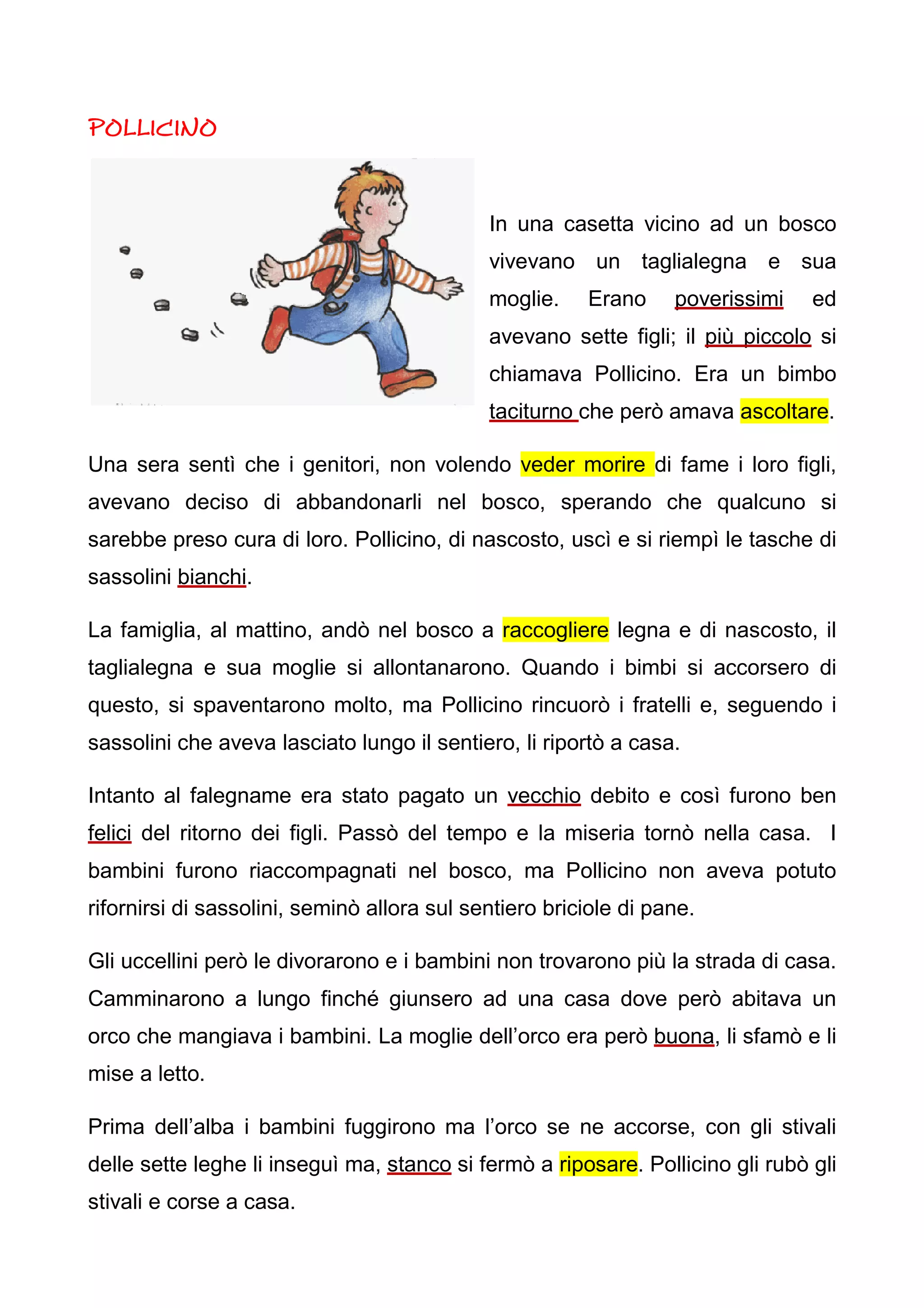 Pollicino | PDF