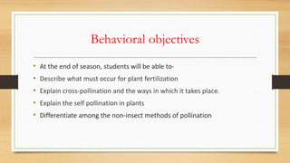Pollination/class 12 biology | PPTX