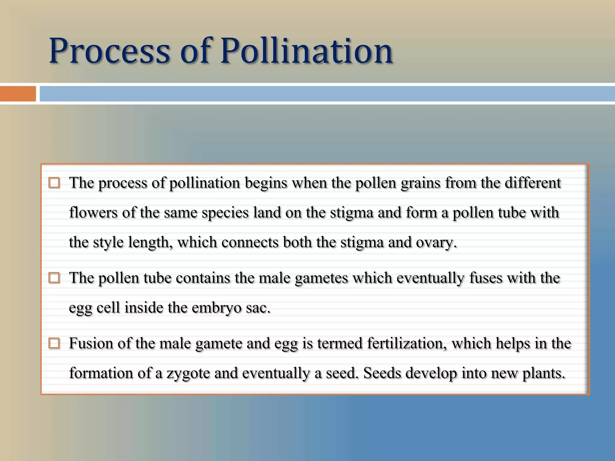 Pollination : Types and significance | PPTX