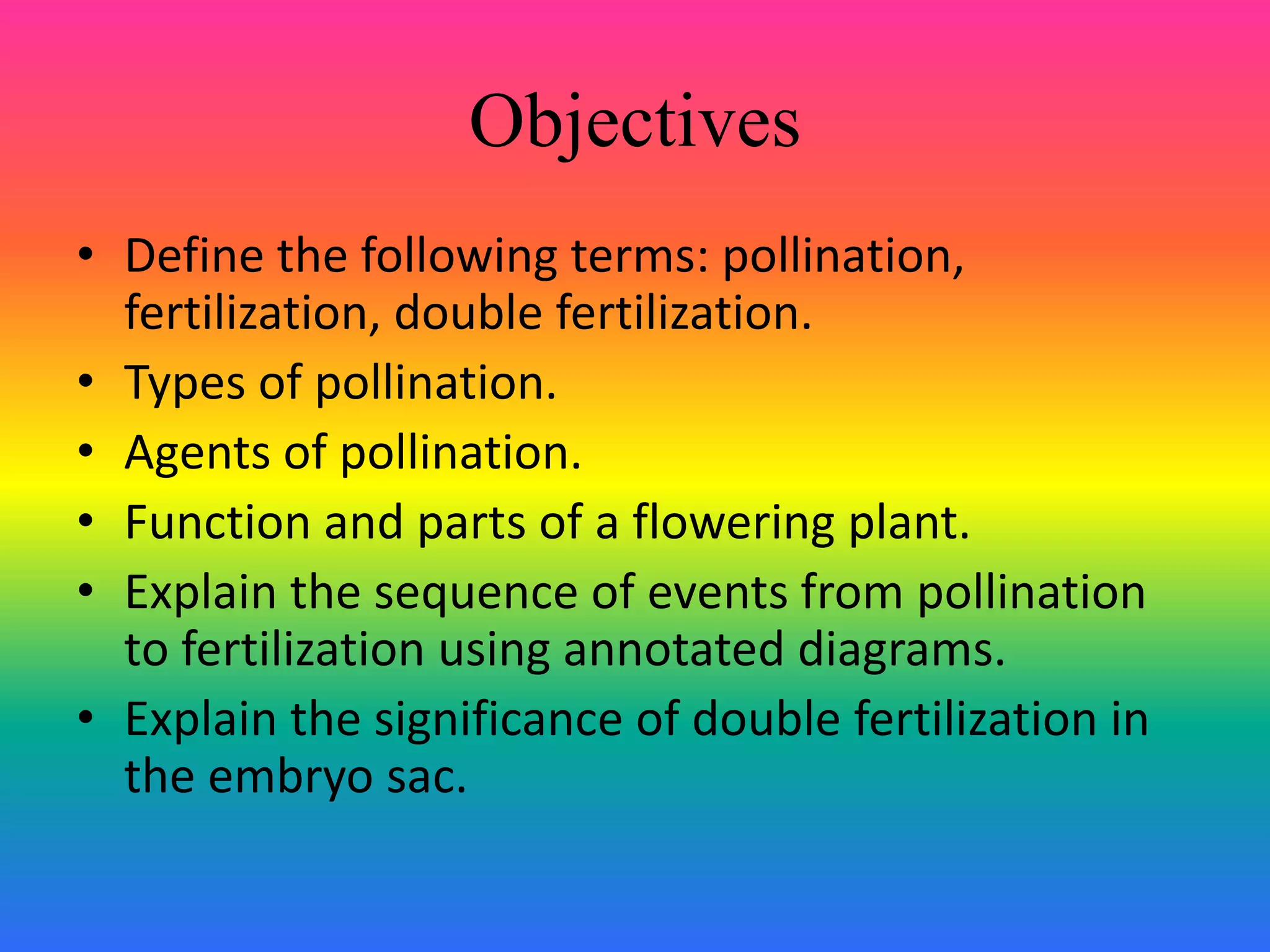 Pollination and fertilization | PPTX