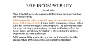 Pollination Control Method : Self in compatibility and Male sterility ...