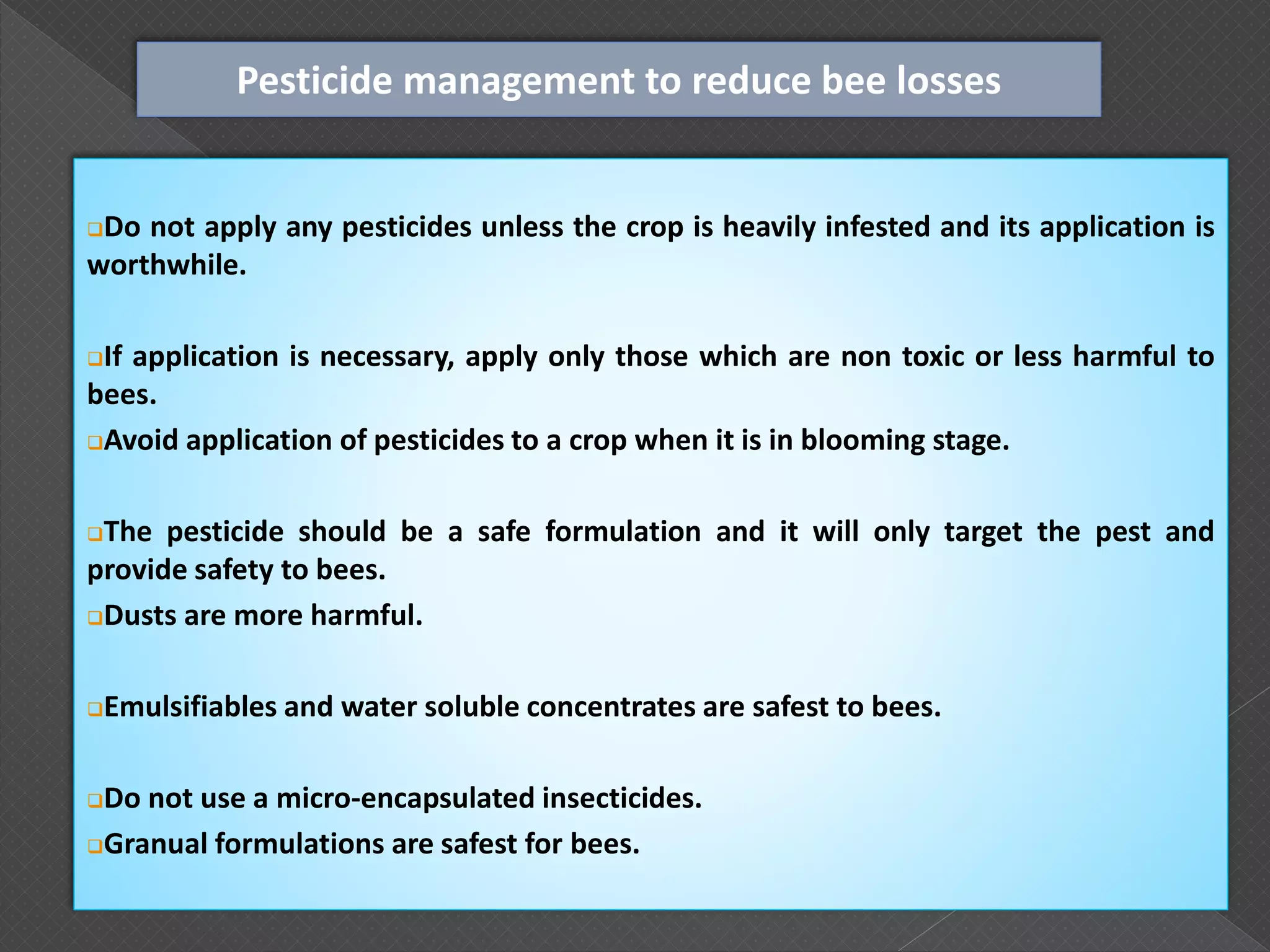 Pollination service of honeybee | PPT