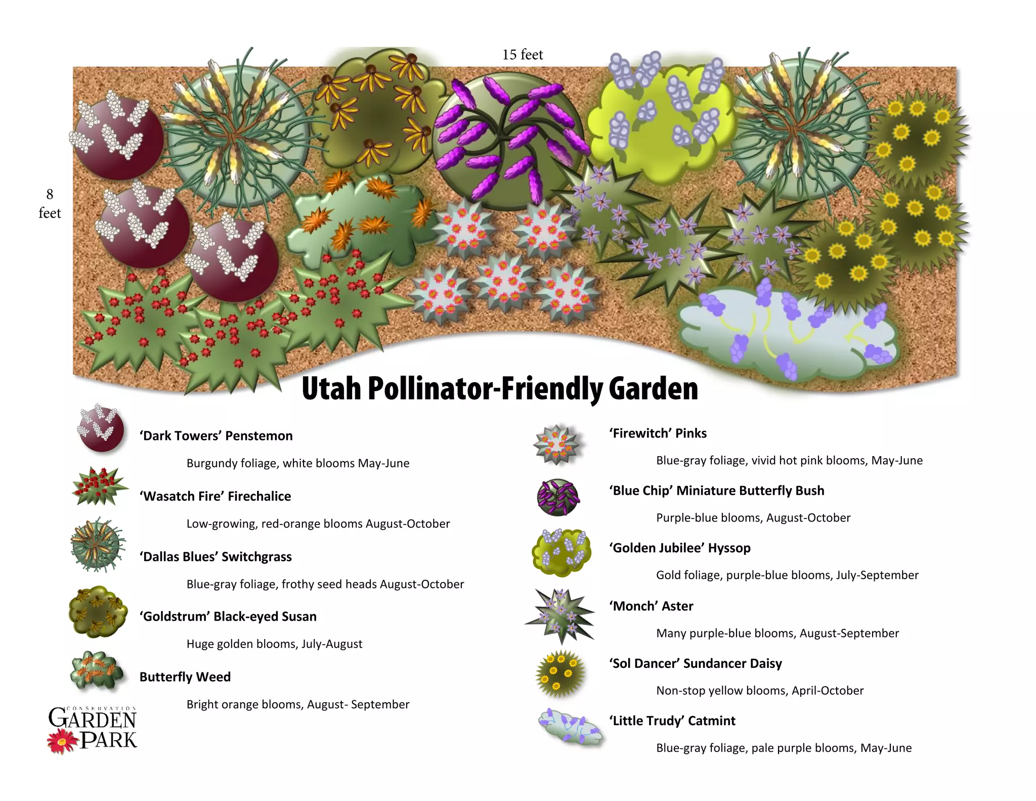 Pollinator friendly garden plan | PDF
