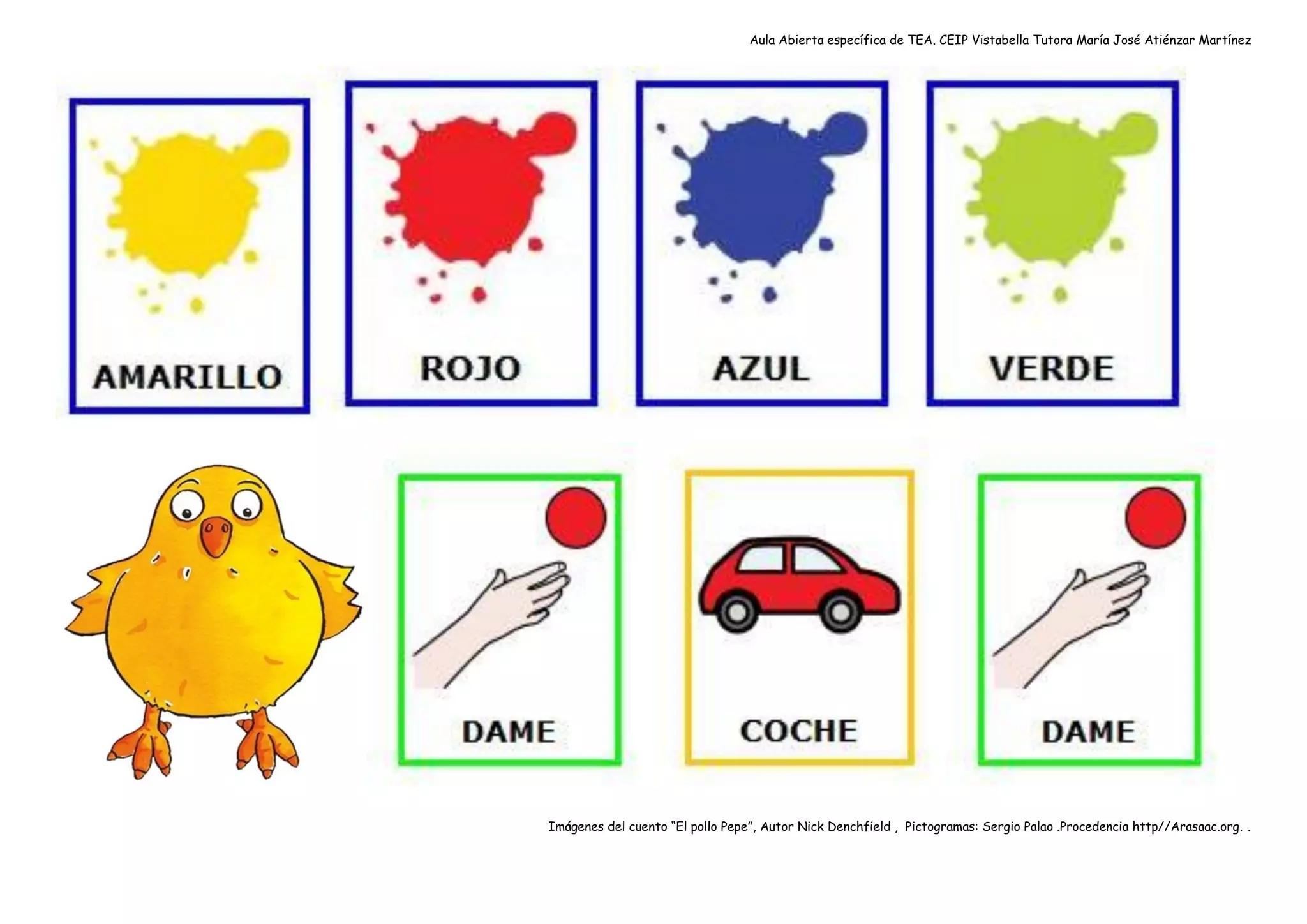 Actividades del cuento "El pollo Pepe" de Nick Denchfield y Ant Parker ...