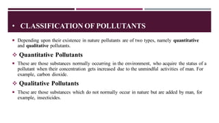 Effects of Pollutants on organisms | PPT