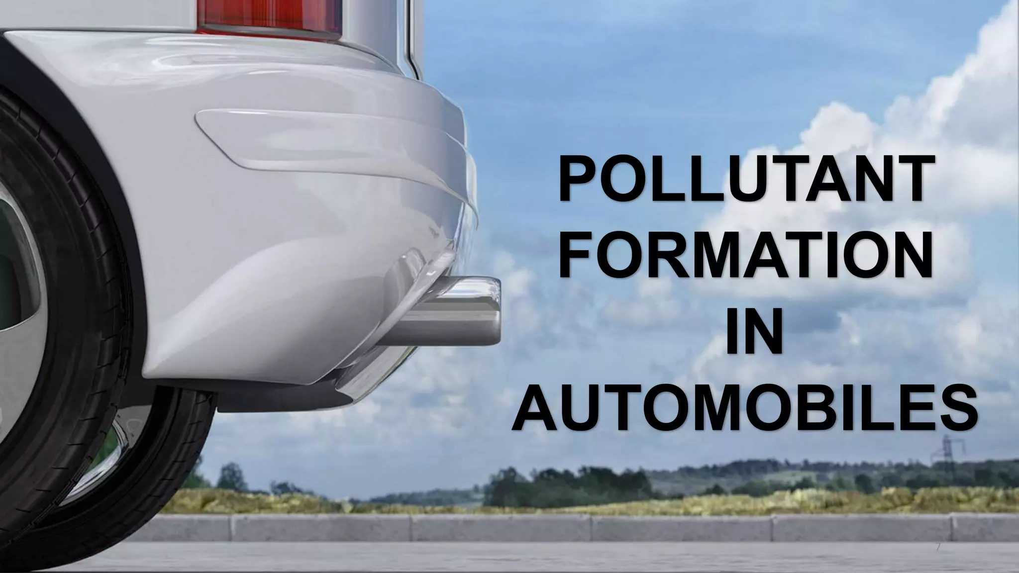 Pollutant formation and control in engine | PPTX