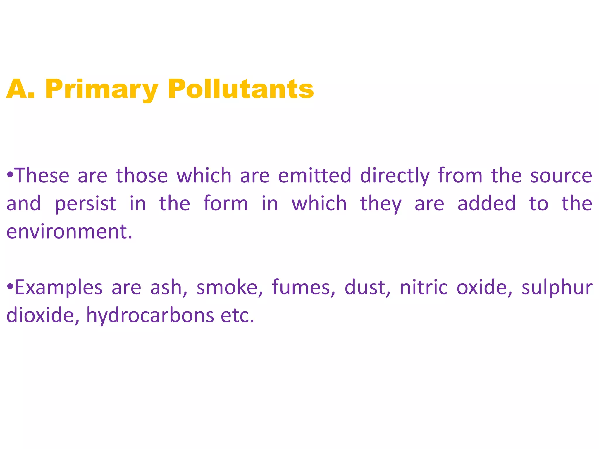 Pollutants | PPTX
