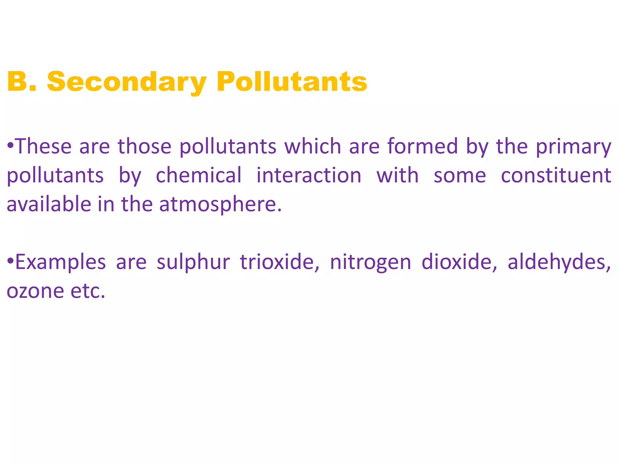 Pollutants | PPTX