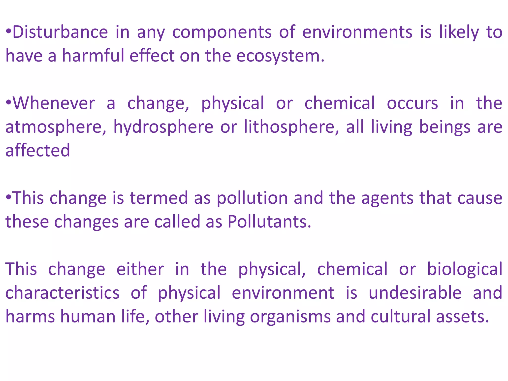 Pollutants | PPTX