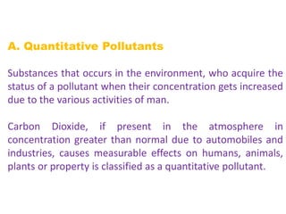 Pollutants | PPTX
