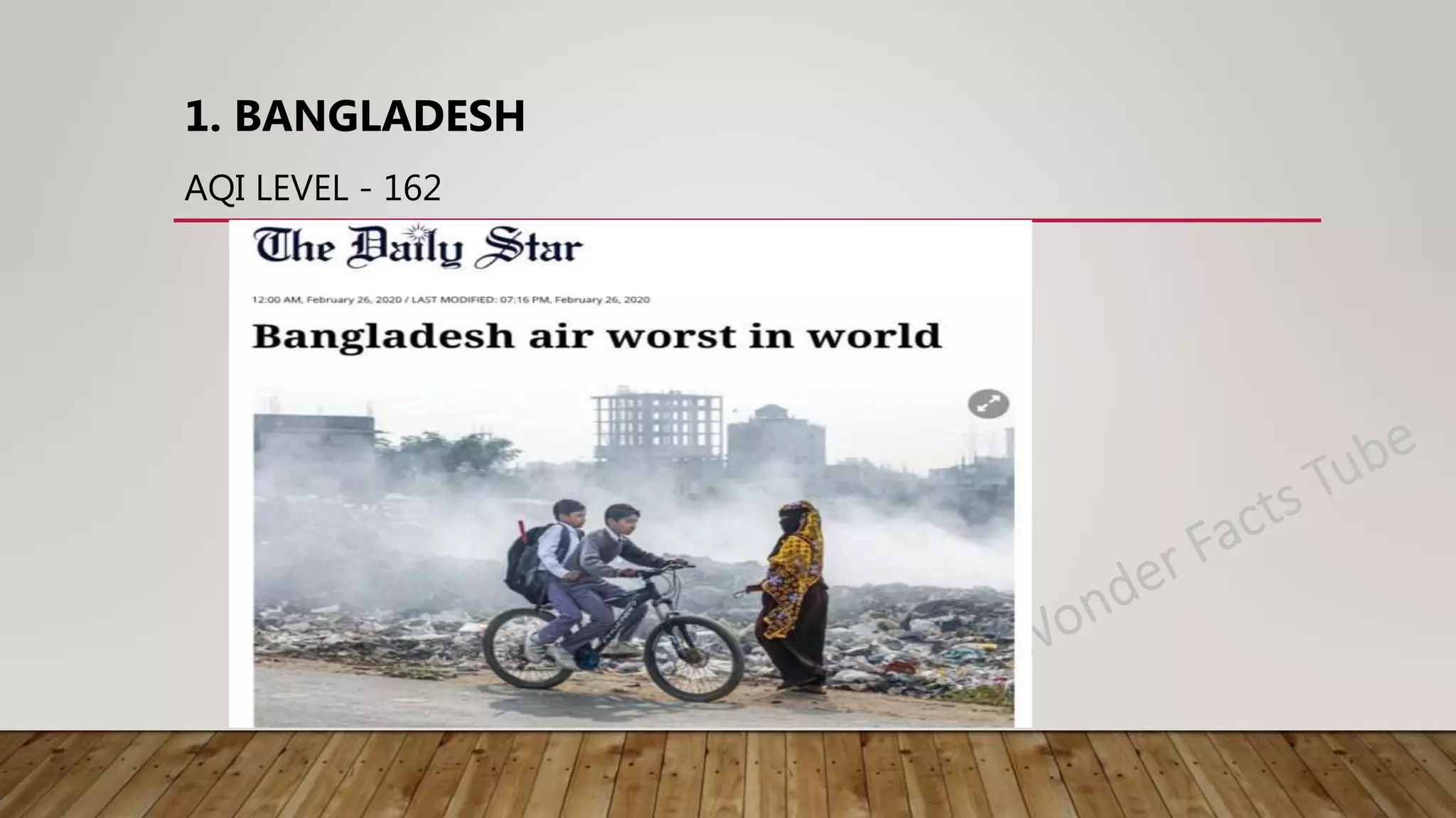10 Most Polluted Countries in the World | PPT