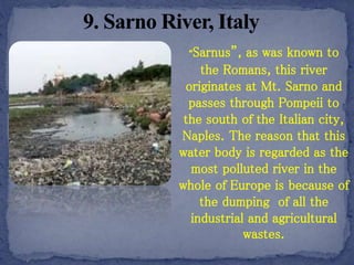 Polluted rivers | PPT
