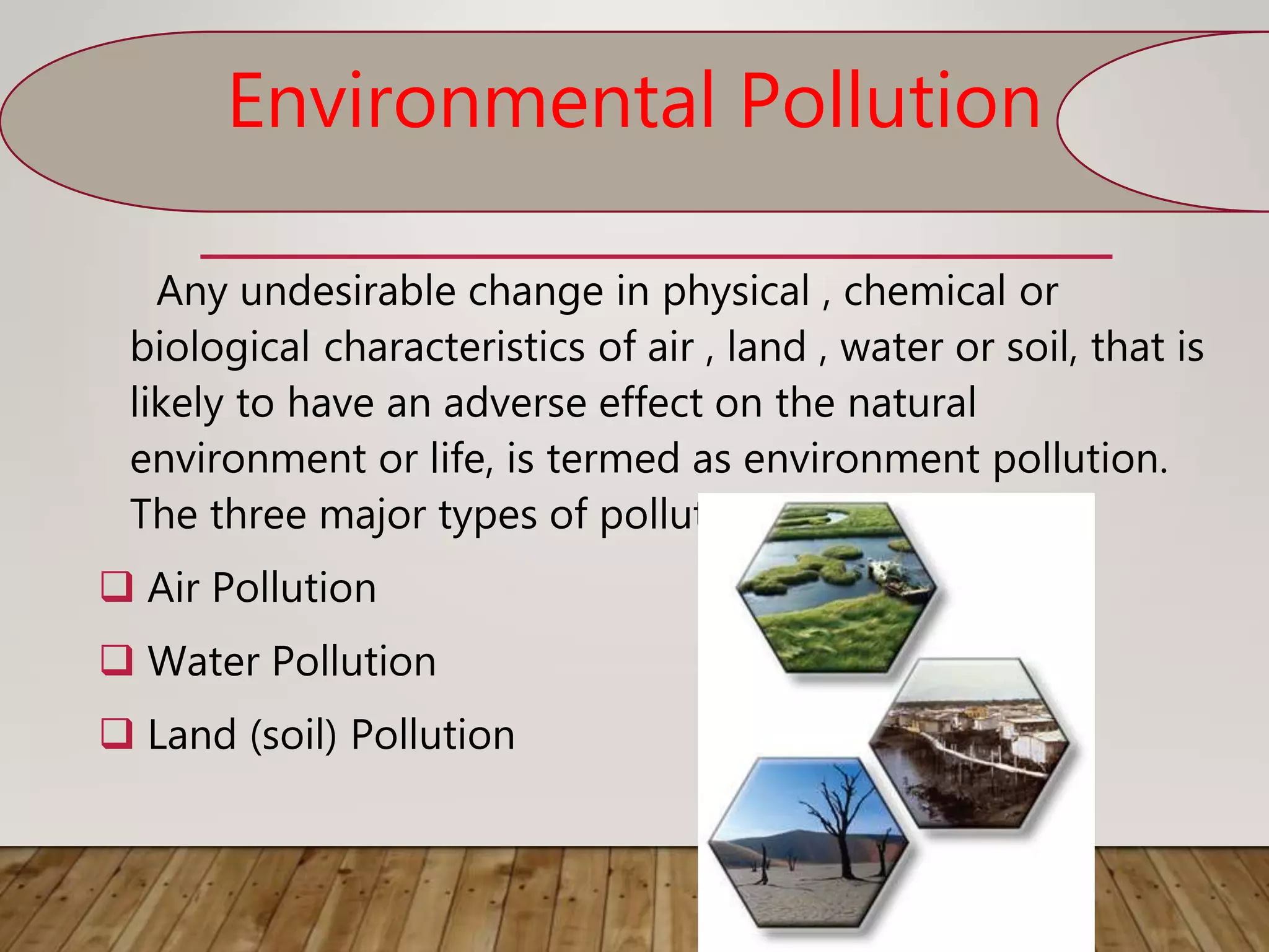 types of Pollutin ppt | PPT