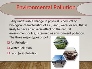 types of Pollutin ppt | PPT
