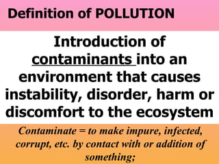 Pollution | PPT