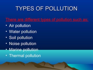 Pollution | PPT